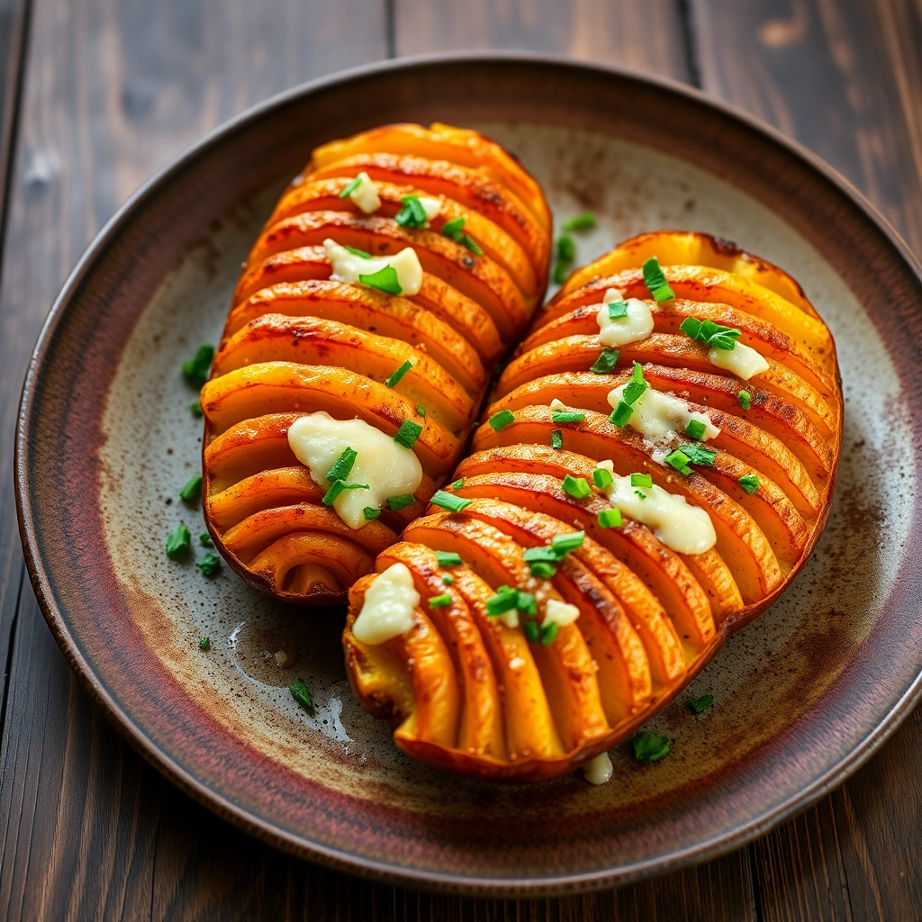 Zemiakové hasselback so syrom a bylinkami - recept 2025